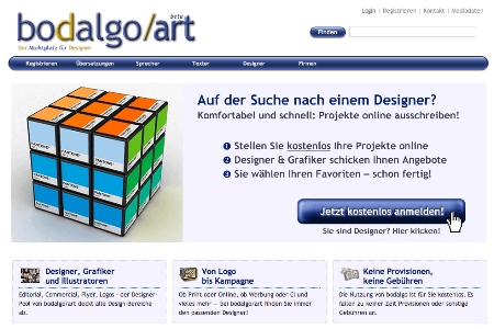 Münchener Start-Up bodalgo hilft bei der Suche nach Designern ...
